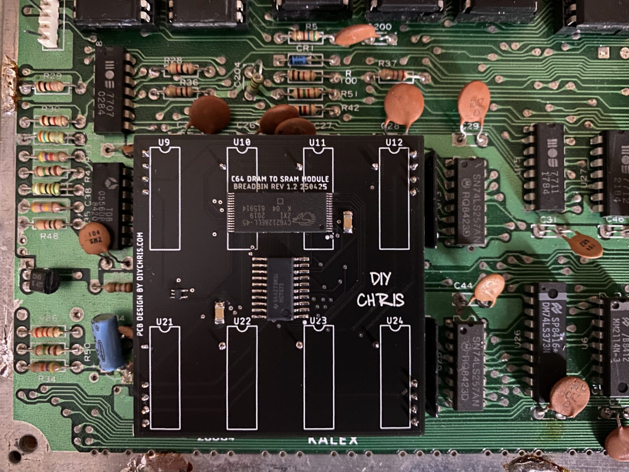 Commodore 64 Sram Module Diy Chris 