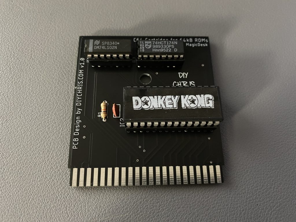 Commodore 64 C64 128 Magic Desk Compatible Cartridge | DIY Chris
