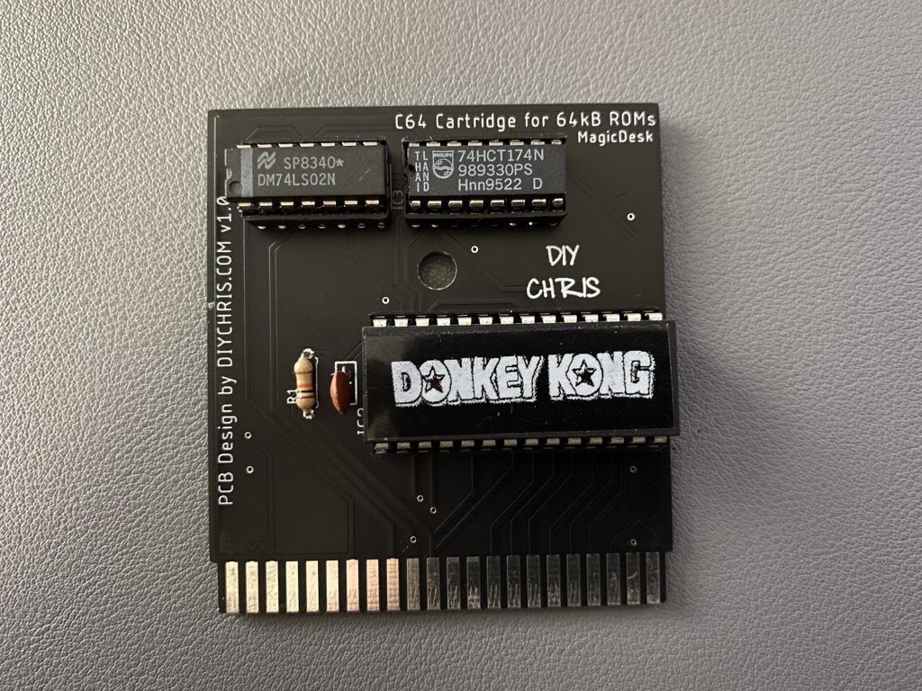 Commodore 64 C64 128 Magic Desk Compatible Cartridge | DIY Chris
