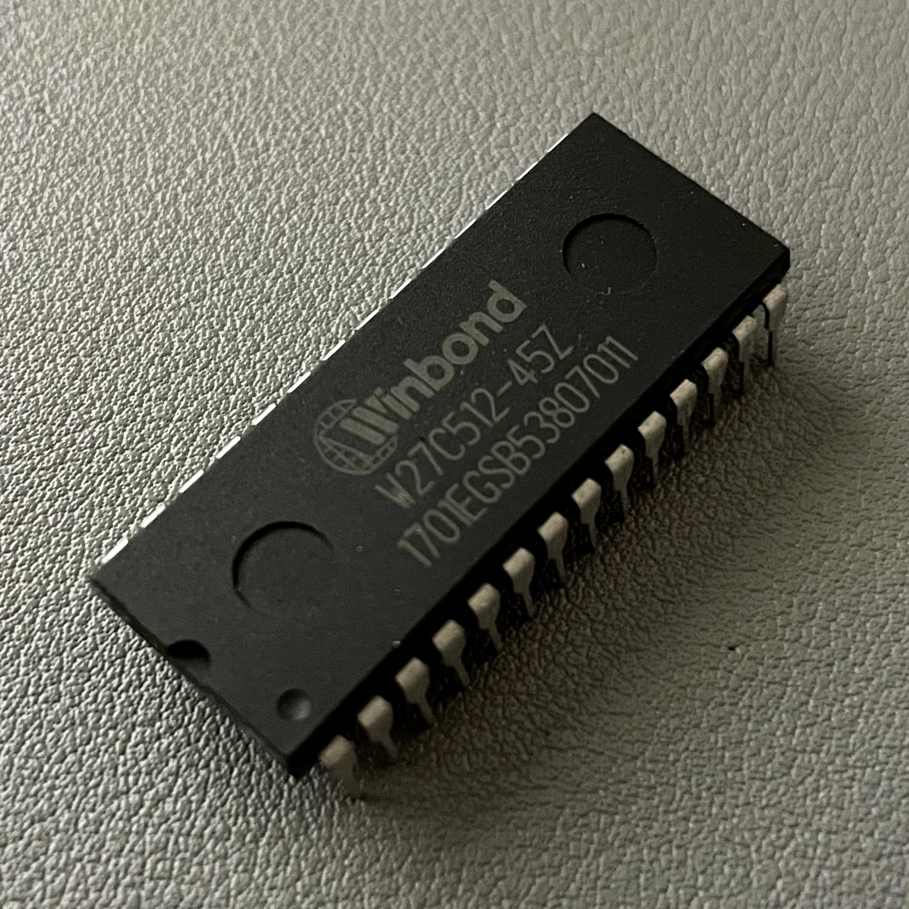 Winbond W27C512 45Z EEPROM DIY Chris