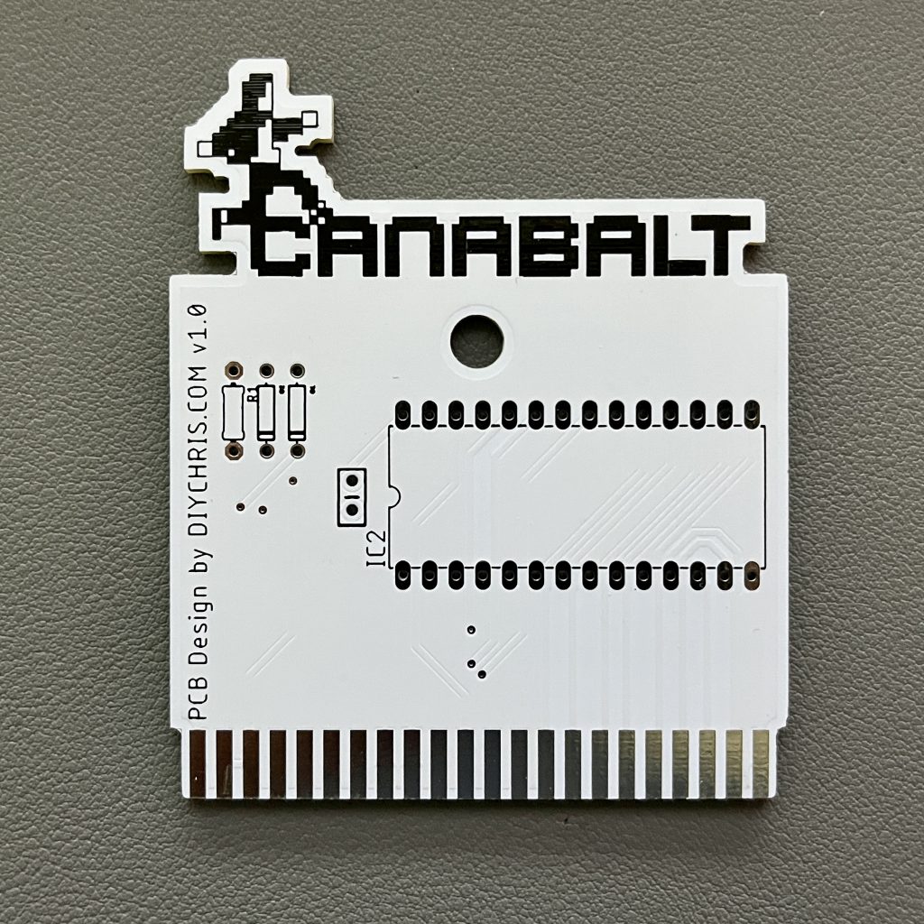 Canabalt “C64ANABALT” for the C64 Custom Cartridge | DIY Chris