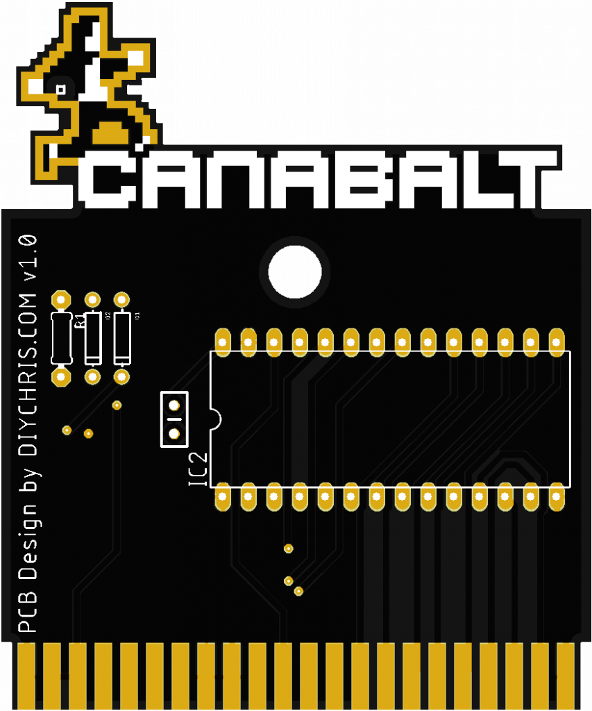 Canabalt “C64ANABALT” for the C64 Custom Cartridge | DIY Chris