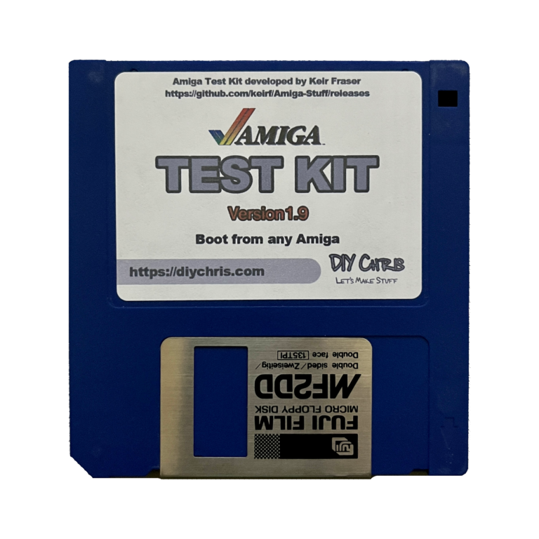 Amiga Test Kit – Version 1.19 | DIY Chris