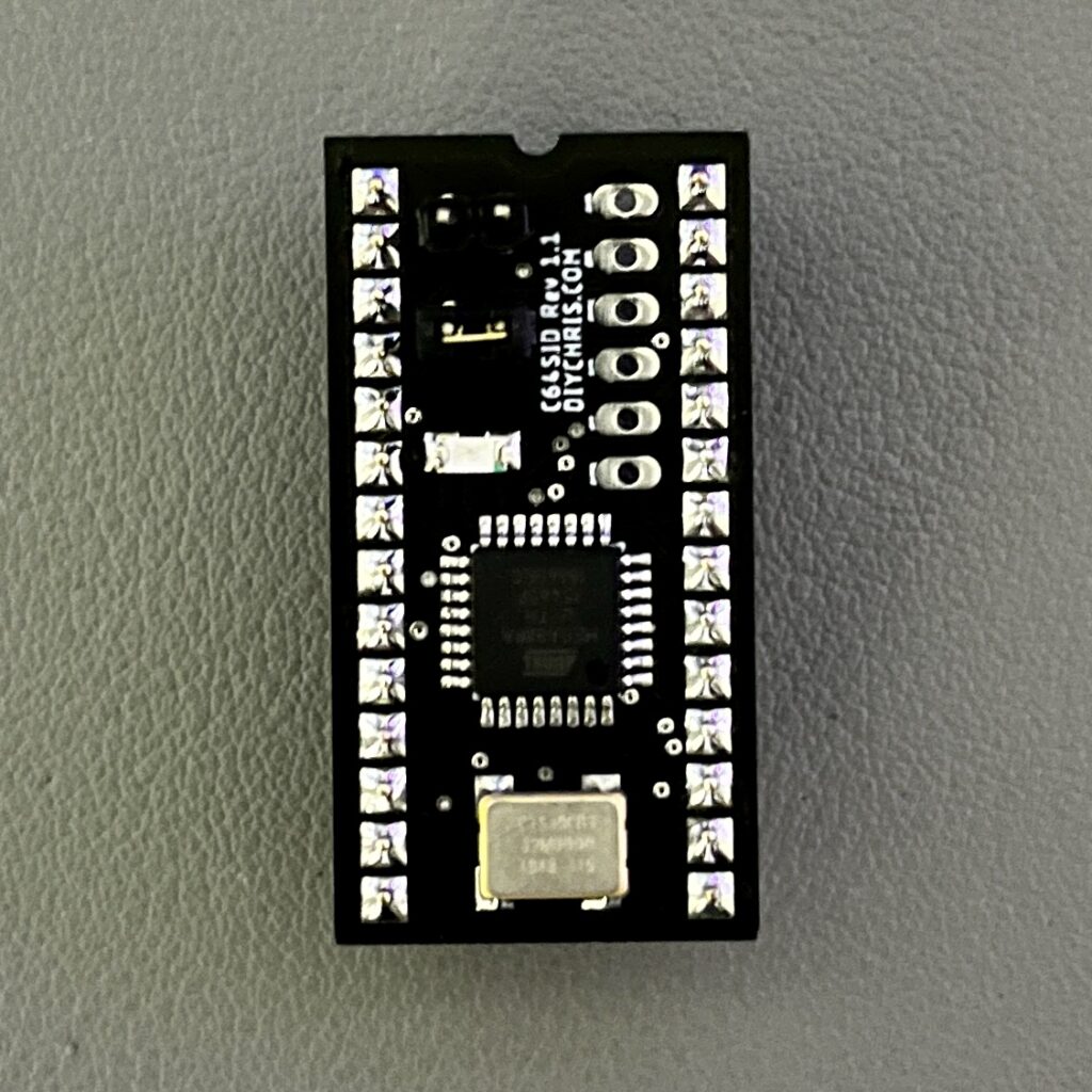 SwinSID Nano – C64 SID 6581 Replacement | DIY Chris