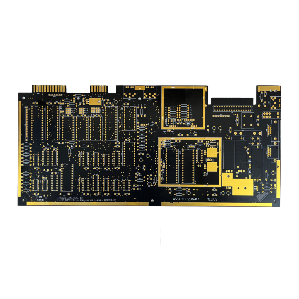 Commodore 64 – 250407 – MELIUS Rev 1.2 | DIY Chris